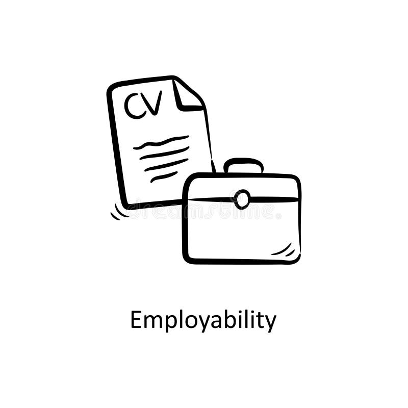 Employability Outline Stock Illustrations – 67 Employability Outline ...