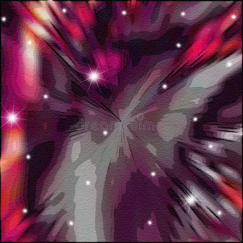 Colorful Explosion Abstract Background with Cartoon Texture and Glitter ...