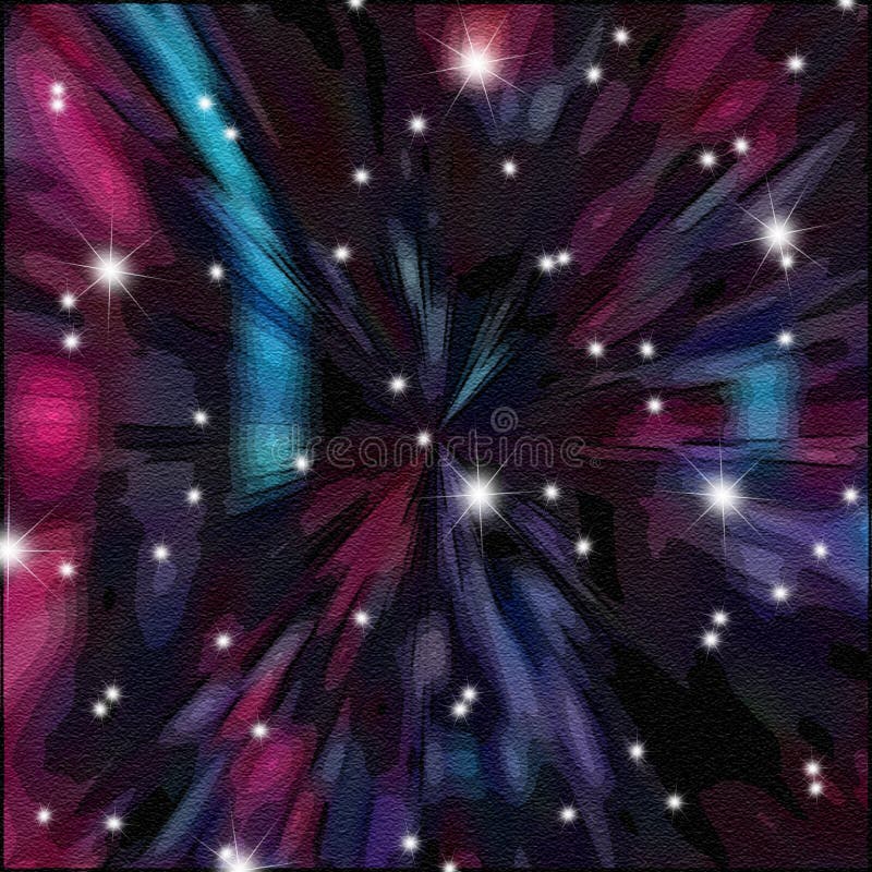 Colorful Explosion Abstract Background with Cartoon Texture and Glitter ...