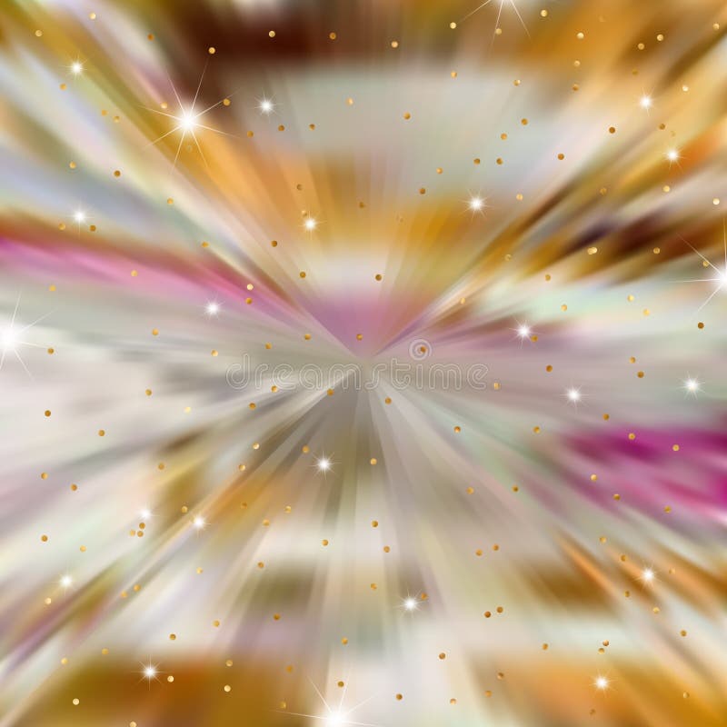 Colorful Explosion Abstract Background with Glitter Elements Stock ...