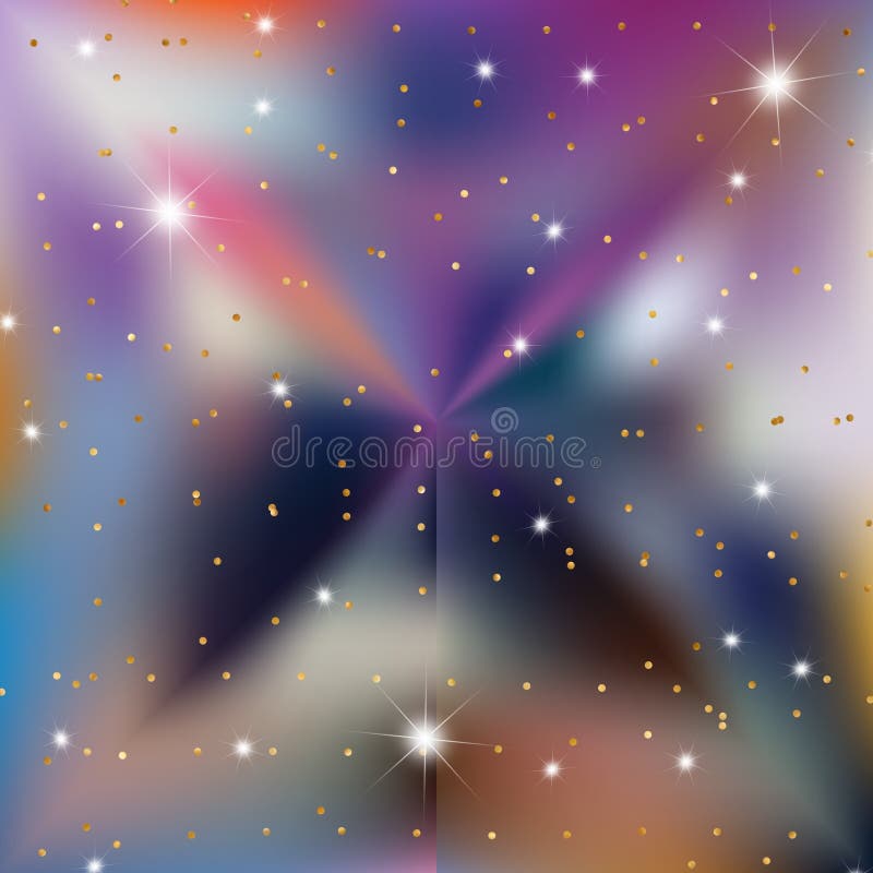 Abstract Background Gradient Color Metallic with Glitter Element Stock ...