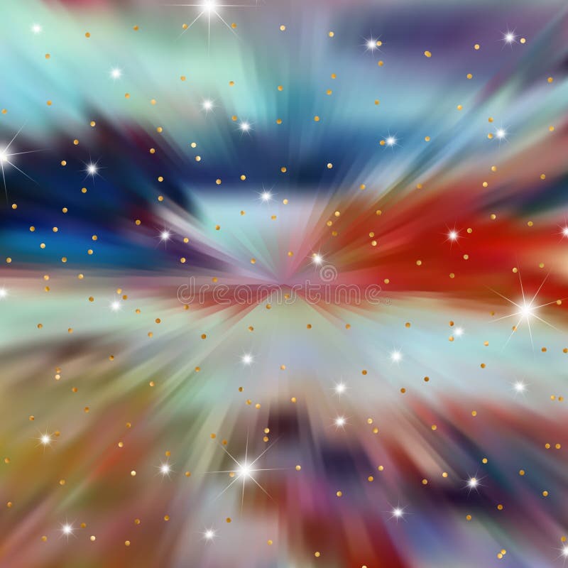 Abstract Background Color Metallic Burst Sparkle Stock Illustration ...