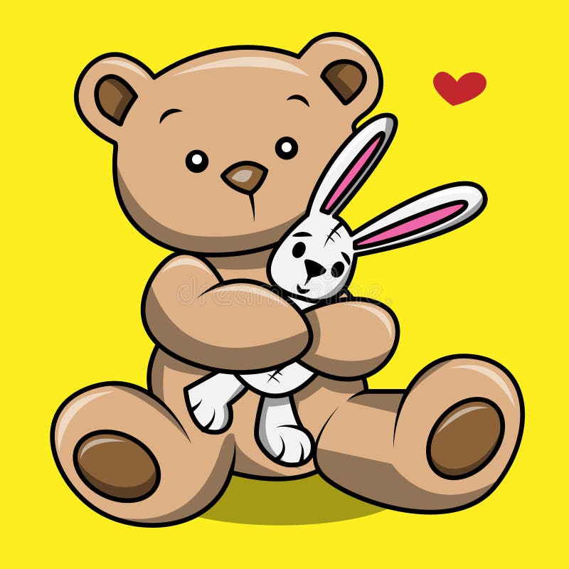 Teddy Bear Hugging Stock Illustrations – 665 Teddy Bear Hugging Stock ...