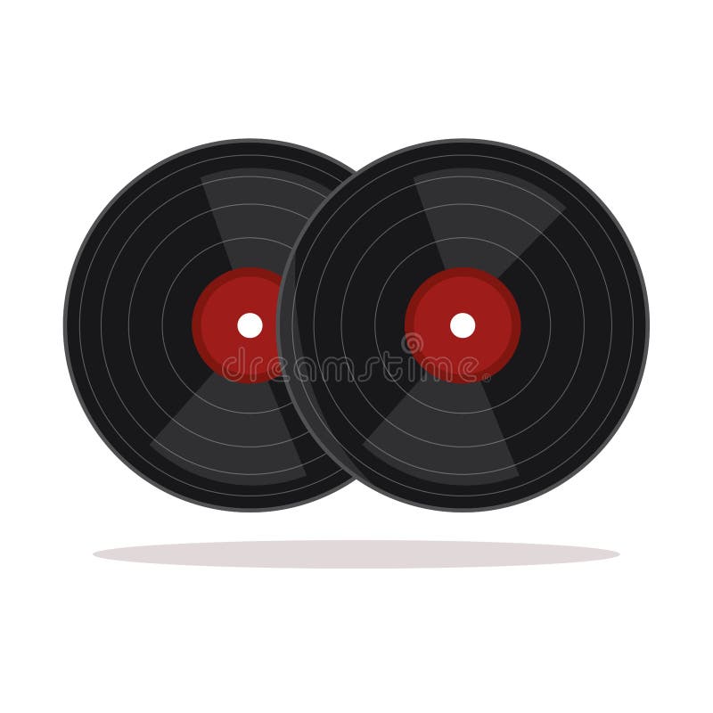 Symbol of compact disc stock vector. Illustration of vector - 268716784
