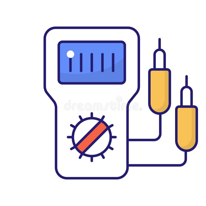 Gas Meter Vector Fill Outline Icon Design Illustration. Smart ...