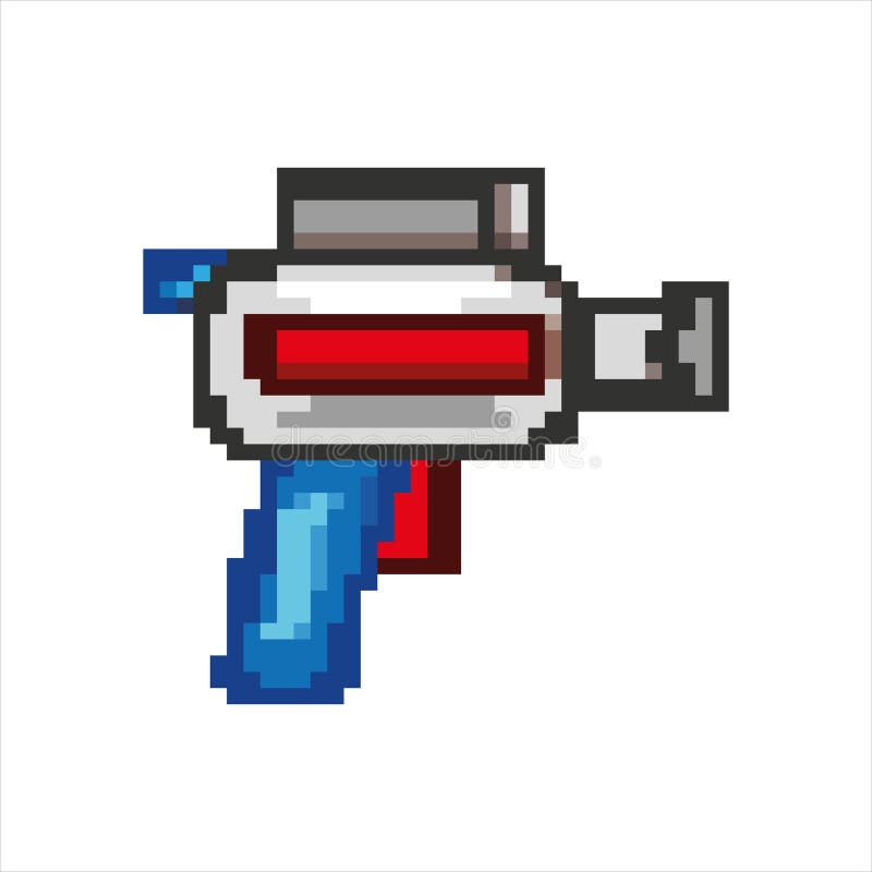 Pixel Revolver Stock Illustrations – 52 Pixel Revolver Stock ...
