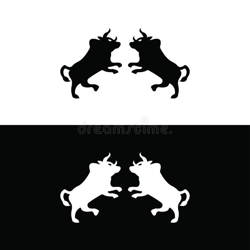 Bull animal logo design stock illustration. Illustration of longhorn ...