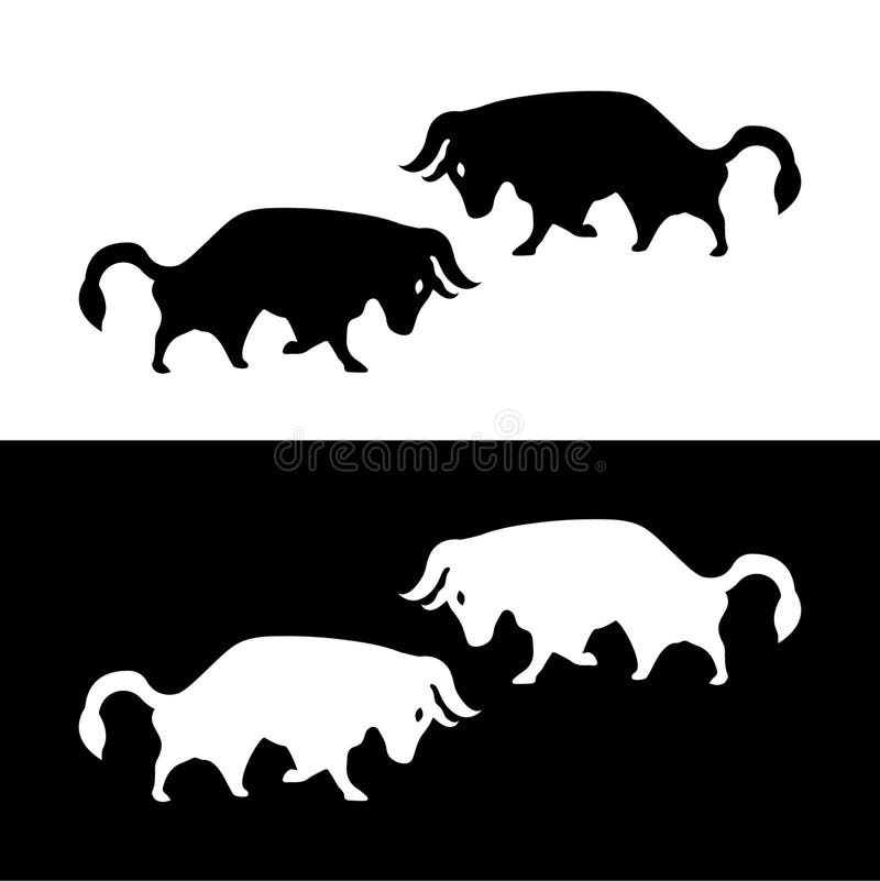 Bull Animal Vector Logo Design Stock Vector - Illustration of icon ...