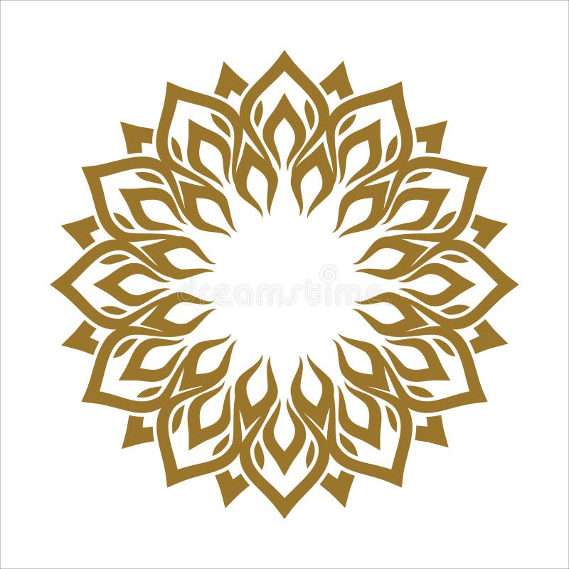 Symbol flower stock vector. Illustration of diagram - 269382624
