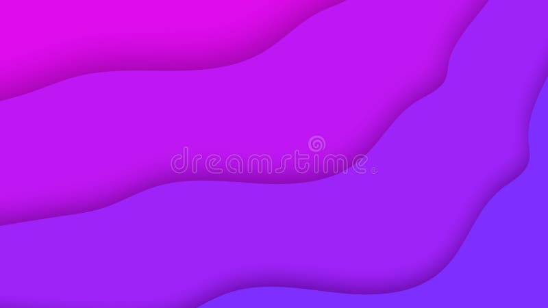 Purple Gradient Background with Wave Shape Stock Illustration ...