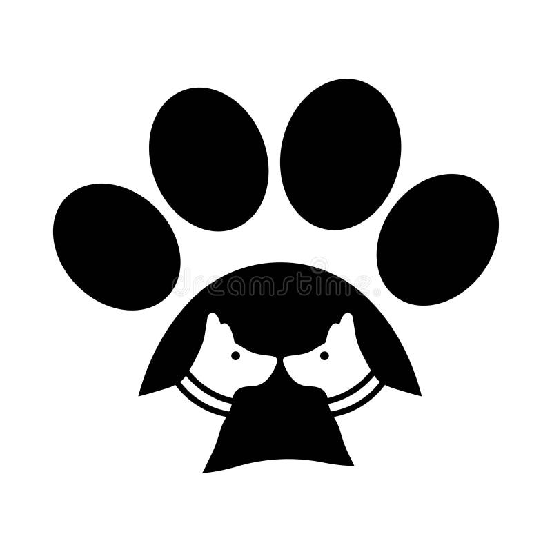 Dog Animal Vector Logo Design Stock Vector - Illustration of hound ...