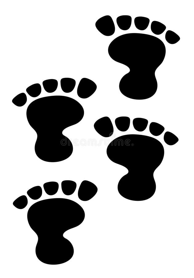 Destination Truth Yeti Footprint Clipart