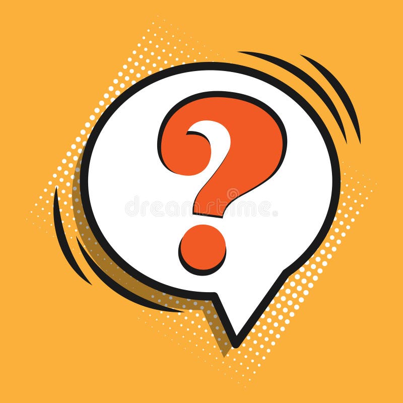 Comic Book Question Mark Stock Illustrations – 186 Comic Book Question ...