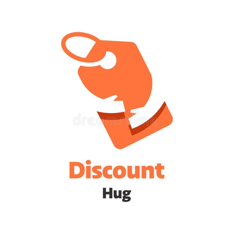 Discount Hand Logo stock illustration. Illustration of financial ...