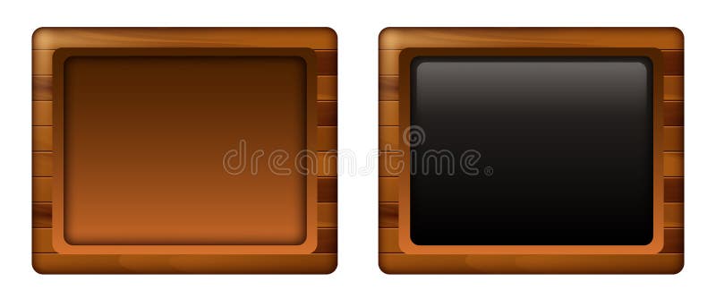 Blank Box Plate Board Stock Illustrations – 408 Blank Box Plate Board ...