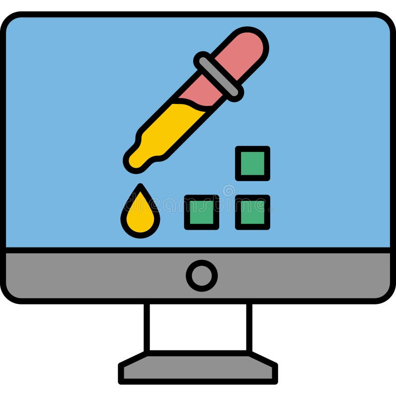 Color Picker Which Can Easily Edit or Modify Stock Vector ...