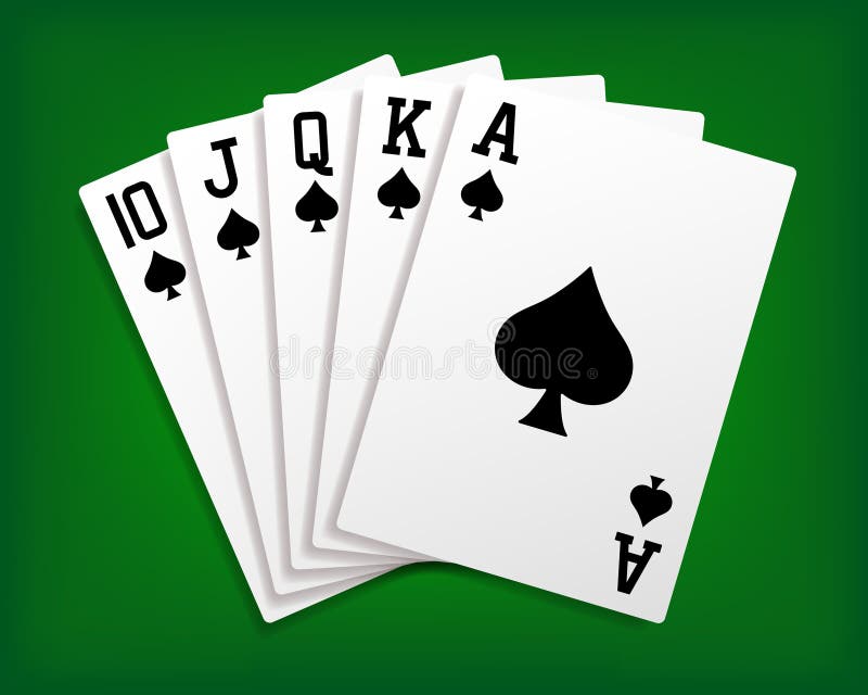 Royal Flush Clipart Stock Illustrations – 114 Royal Flush Clipart Stock ...