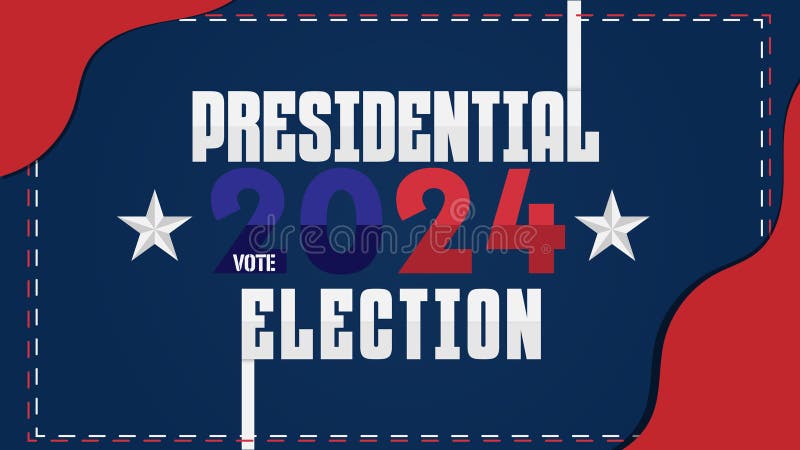 Presidential Election 2024 in Voters Day in the United States American ...