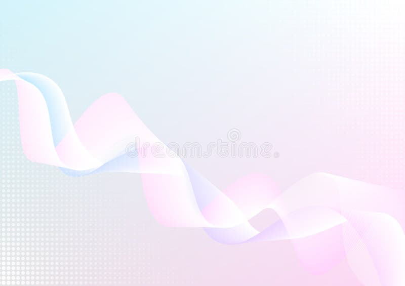 Wavy Pastel Cover Background Graphic Stock Vector - Illustration of ...