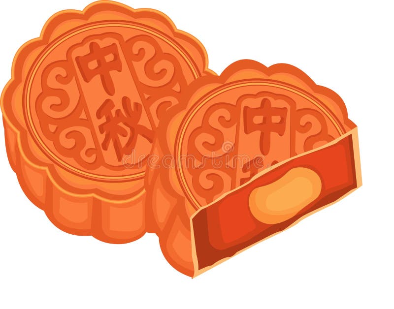 Round Mooncake Stock Illustrations – 268 Round Mooncake Stock ...