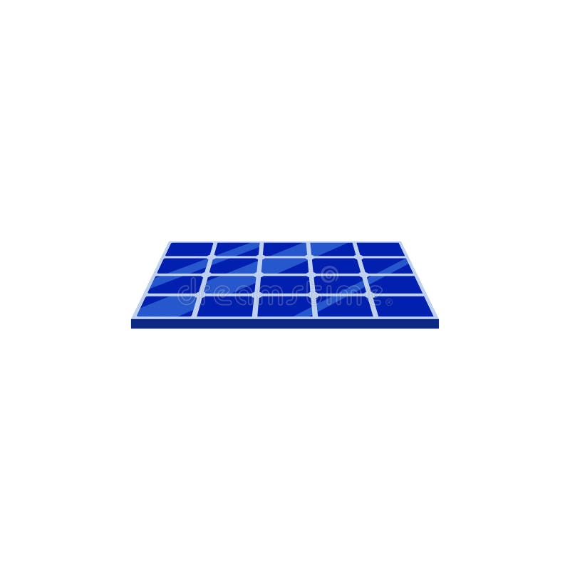 Isometric Solar Panel Vector Graphics Stock Vector - Illustration of ...