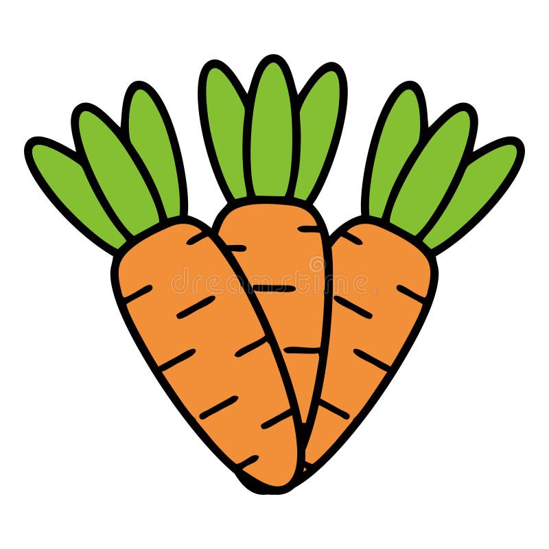 Carrot Fresh Vegetable Icon Vector Illustration Design. Stock Vector ...