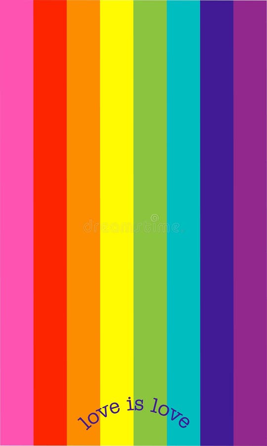 Rainbow Gradient Pride Banner. LGBT Flag Wave. Happy Pride Month Vector ...