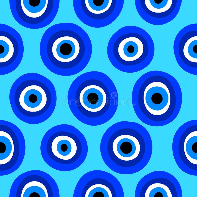 Greek Evil Eye Pattern Stock Illustrations – 1,294 Greek Evil Eye ...