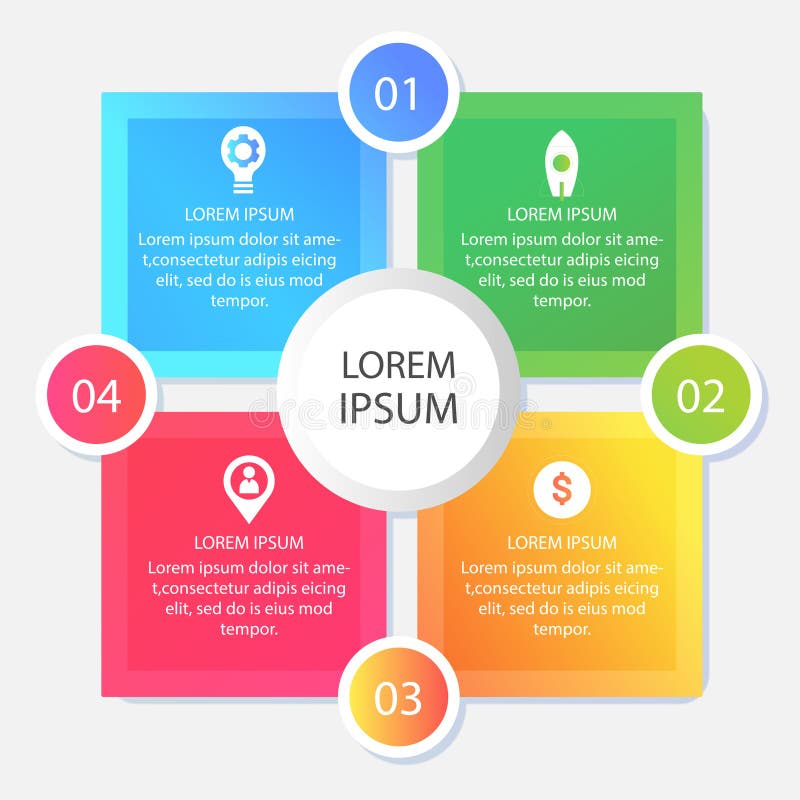 Timeline Infographics Vector Design and Marketing Icons for Workflow ...