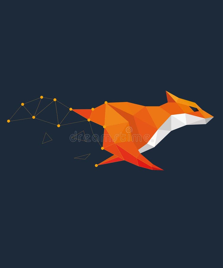 Mystic Guardian: Enchanting Fox Illustration Stock Vector ...