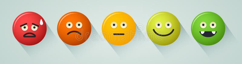 Smiley Face Likert Scale Stock Illustrations – 30 Smiley Face Likert ...