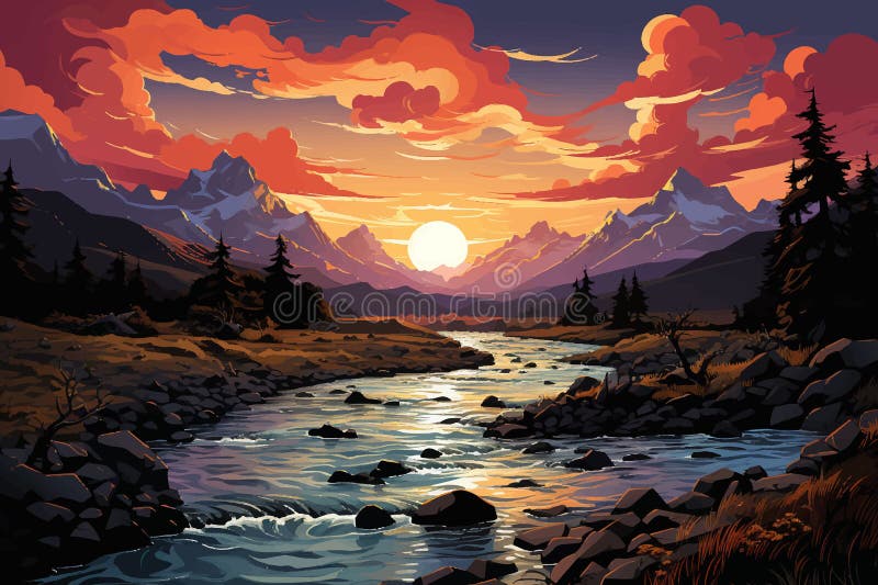 Rapids Cartoon Stock Illustrations – 124 Rapids Cartoon Stock ...