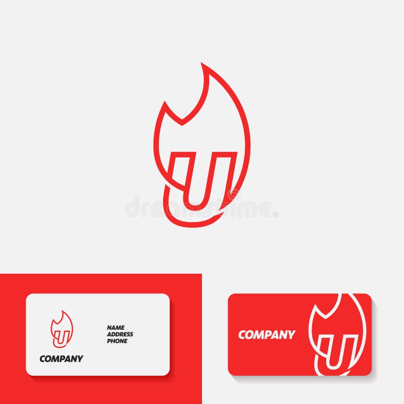 Letter U Fire Stock Illustrations – 208 Letter U Fire Stock ...