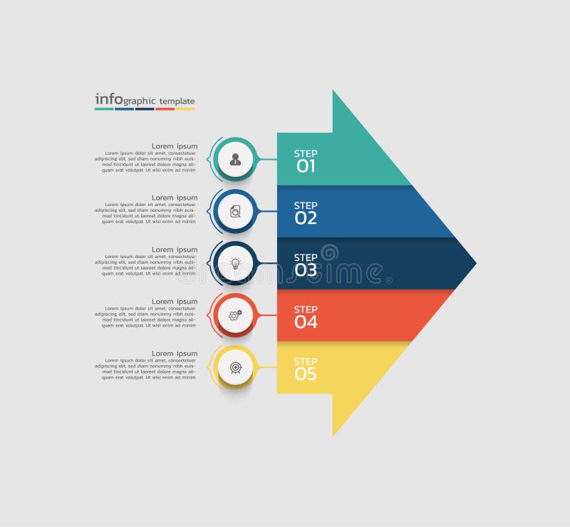 Vector Element Design Template Business Infographic Concept Stock ...