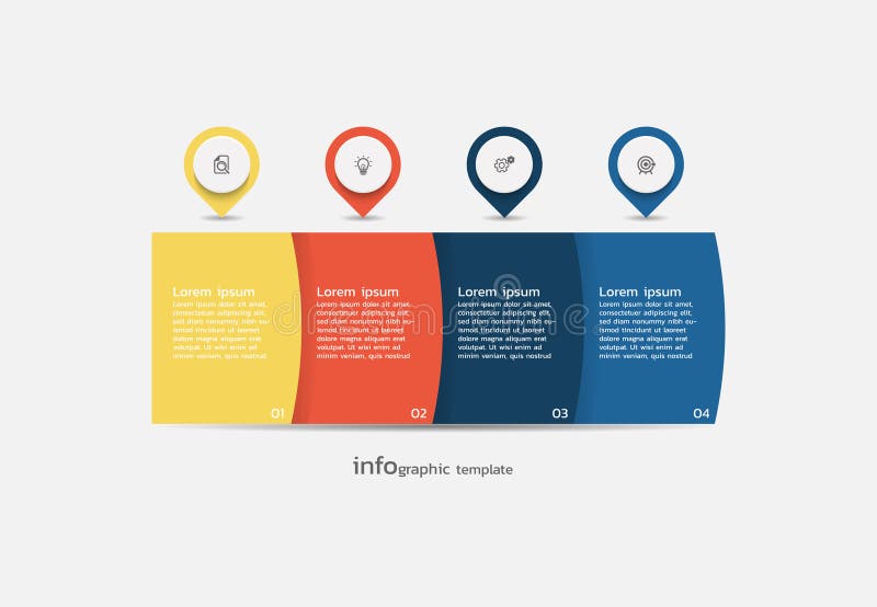 Vector Element Design Template Business Infographic Concept Stock ...