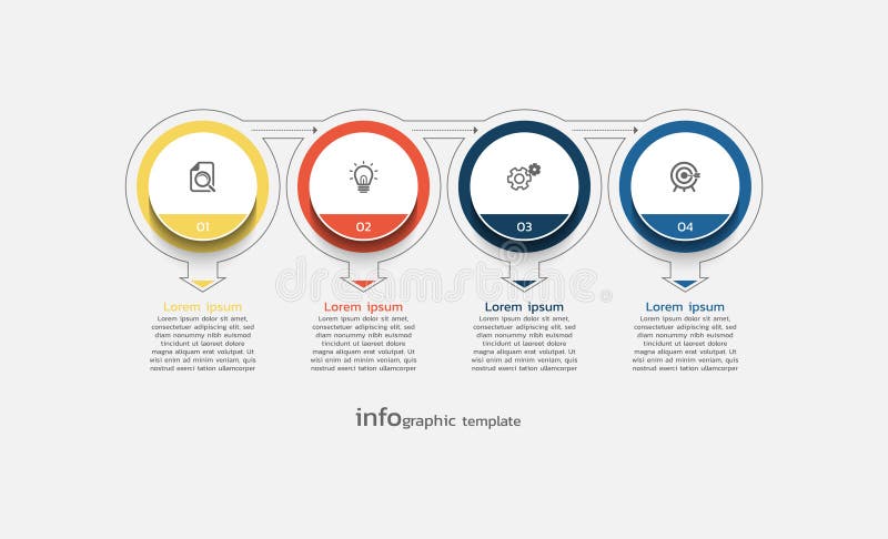 Vector Element Design Template Business Infographic Concept Stock ...