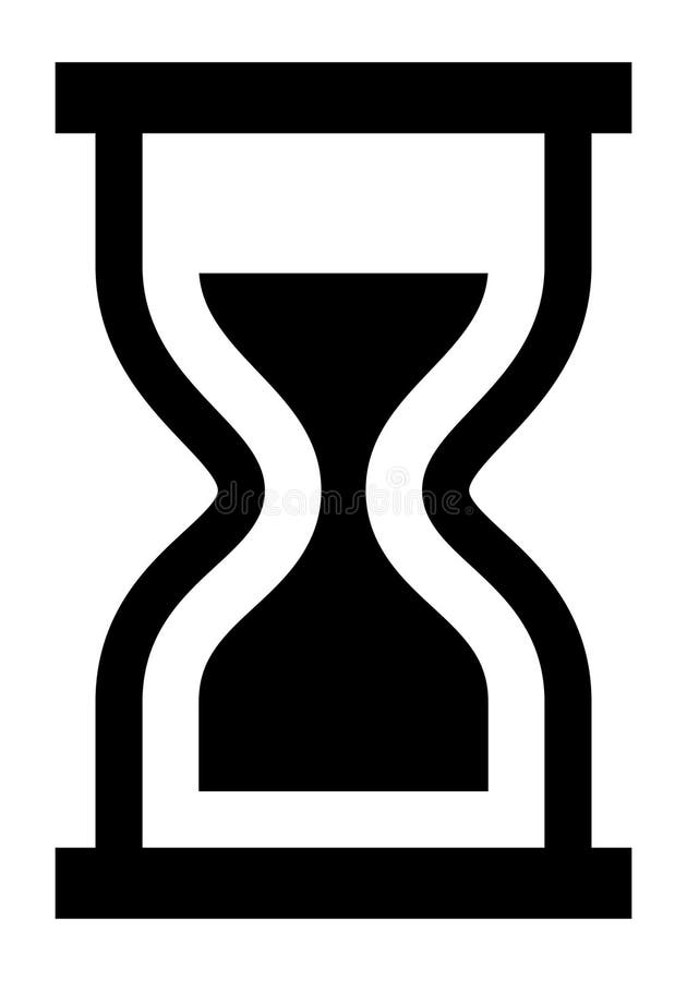Hourglass Mouse Cursor. Loading, Waiting Icon. Vector Clipart. Stock ...