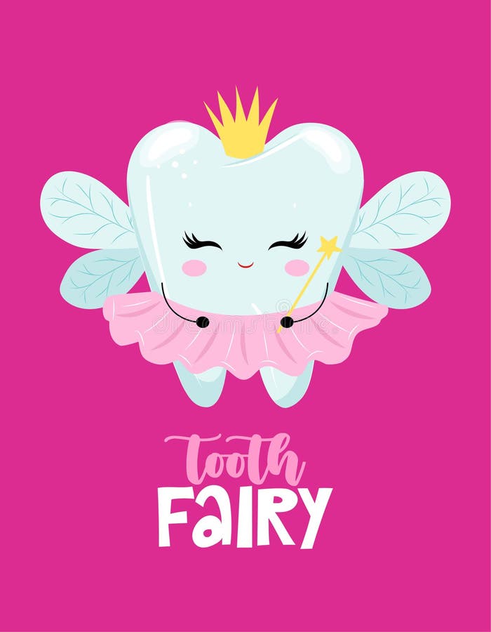 Tooth Fairy - Tooth Fairy Princess Character Design in Kawaii Style ...