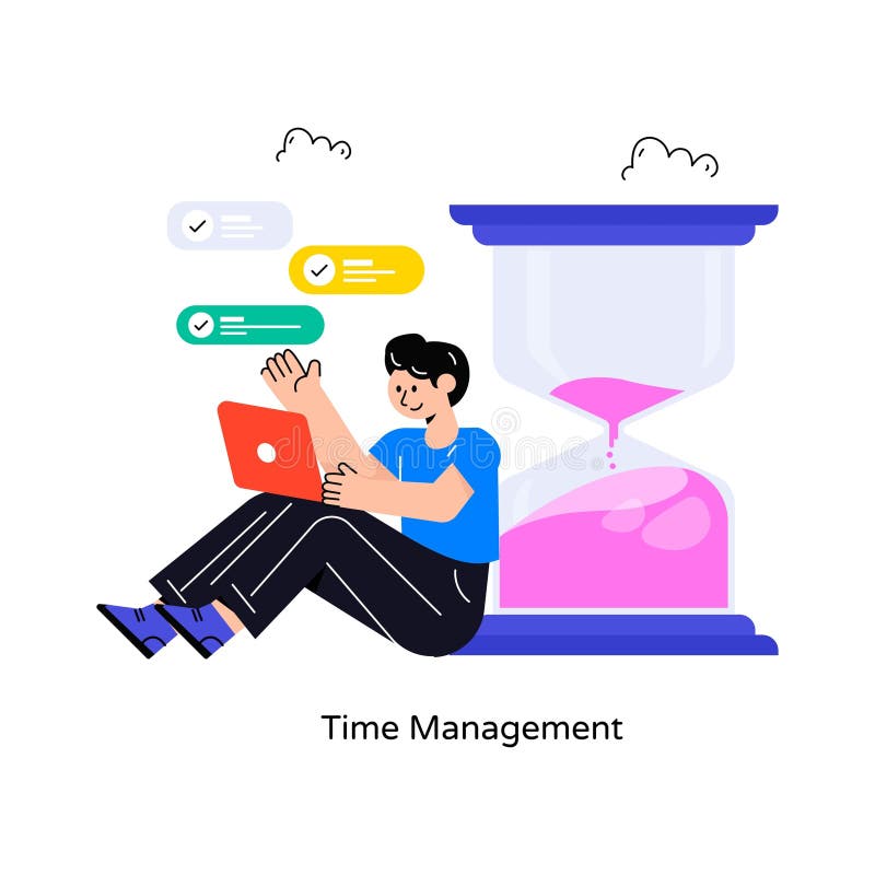 Time is Money Vector Filled Outline Icon Design Illustration. Business ...