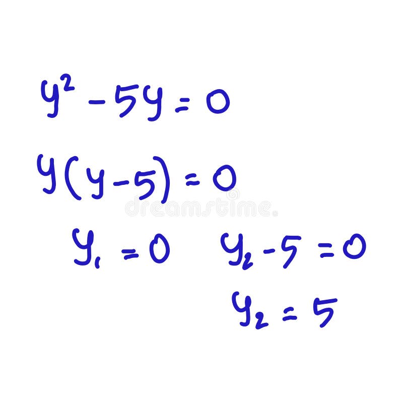 Solving Quadratic Equations by Factoring. Algebra, Calculus Senior High ...