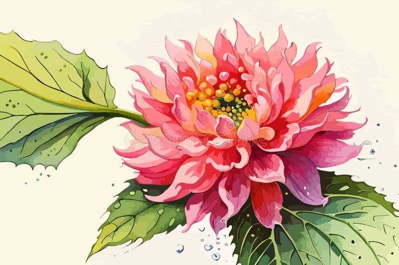 Watercolor Cockscomb Stock Illustrations – 79 Watercolor Cockscomb ...