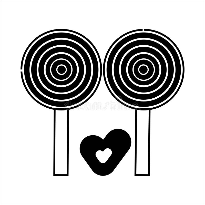 Candy Illustration on a White Back Round. Halloween Candy. Sweet Candy ...