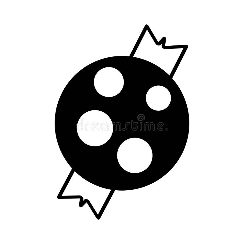 Candy Illustration on a White Back Round. Halloween Candy. Sweet Candy ...