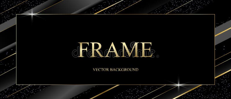 Luxury Frame Background for Invitation Card. Premium Illustration ...