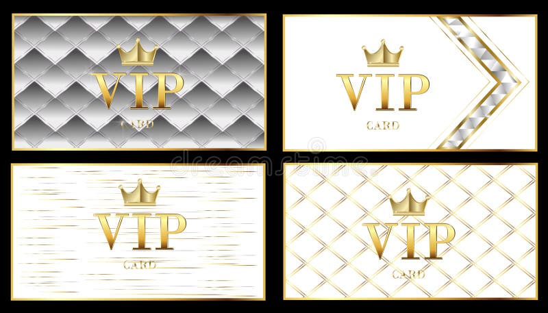 VIP Card. a Luxurious Collection of Premium VIP Cards Designed in a ...