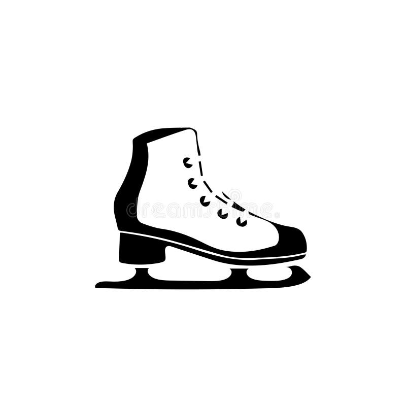 Ice Skating Icon in Different Style Vector Illustration Stock Vector ...