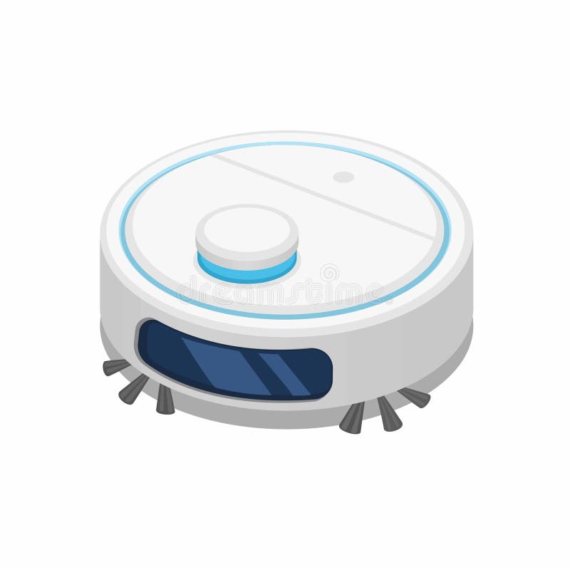 Robot Cleaner Technology Illustration Vector Stock Vector ...