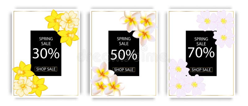 Modern Sale Banner Design in Trendy Bed Colors. Stock Vector ...