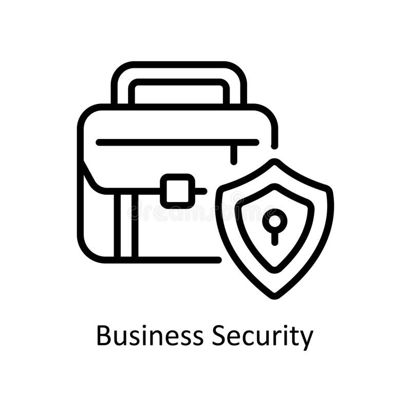 Financial Vision Vector Outline Icon Design Illustration. Business and ...