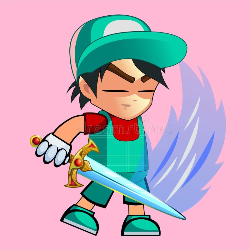 Spartan Cartoon Attack Game Character Animation Sprite Template Vector ...